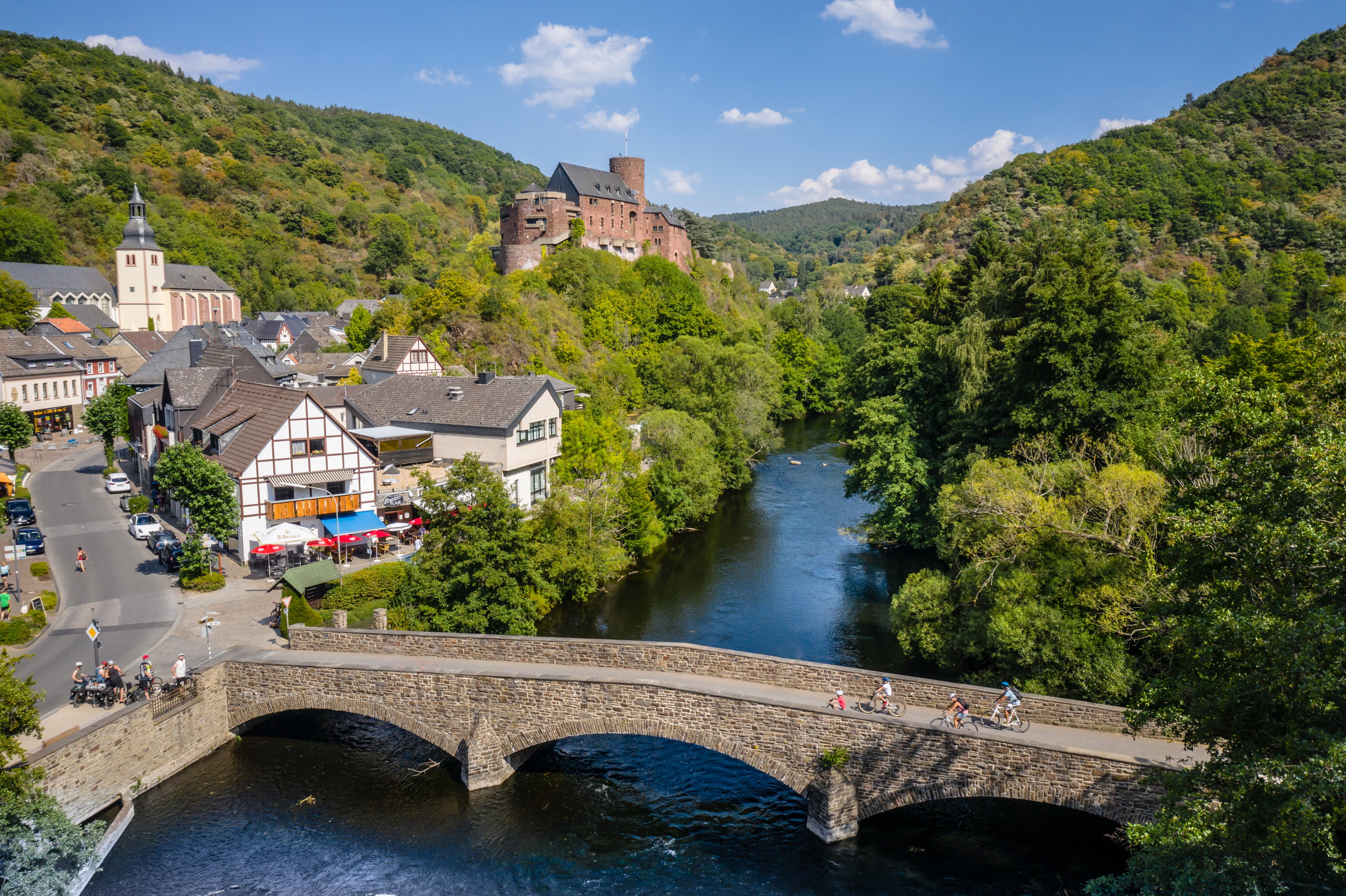 The Rur Bank cycle route